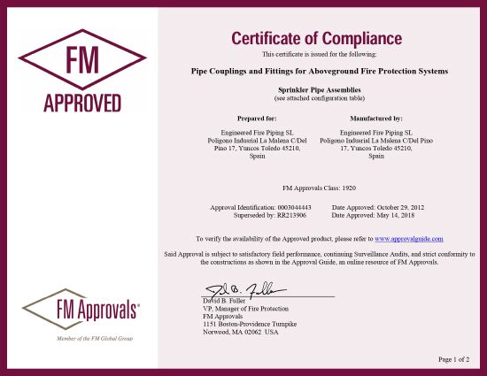 CALIDAD TUBERÍAS ~ FirePiping